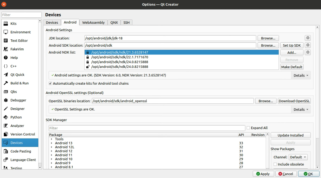 Ubuntu20.04基于QT5.15.2搭建android环境-CSDN博客