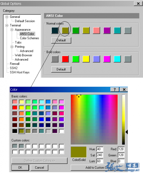 crt颜色设置_网工crt颜色设置方案-CSDN博客