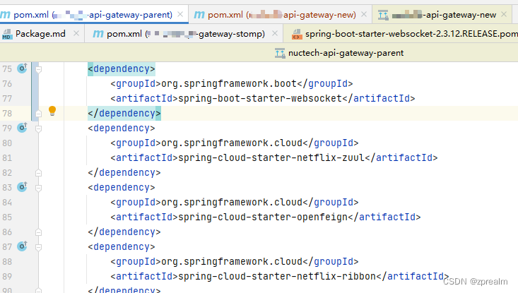 gateway整合springboot jar包冲突，Please set spring.main.web-application-type=reactive or remove spring ...