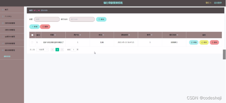 基于javassmvue的银行贷款管理系统银行风险管理系统java代码ssm框架 Csdn博客