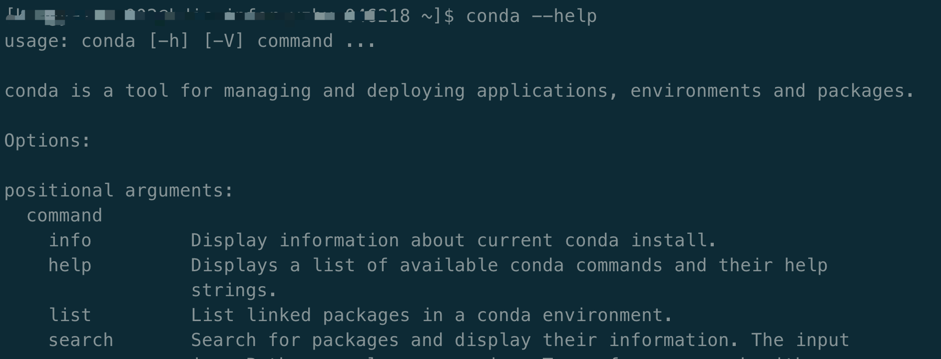 conda常用命令整理_conda create 参数-CSDN博客