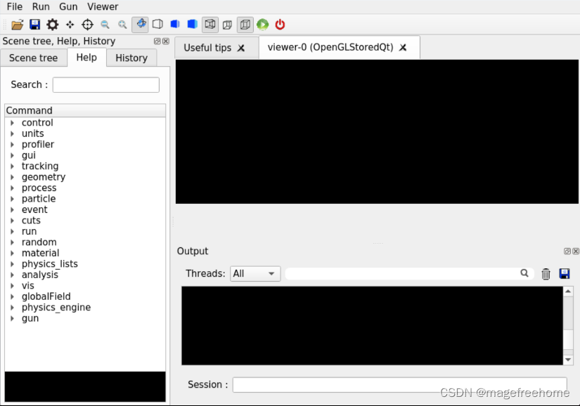 Geant4 wsl GUI xming VcXrv 看不见几何体，黑、花屏幕等问题的解决_wsl花屏-CSDN博客