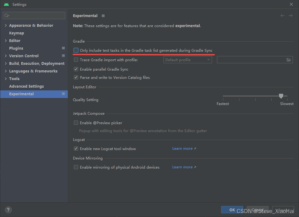 Gradle的TasK显示不全_android studio gradle不全-CSDN博客