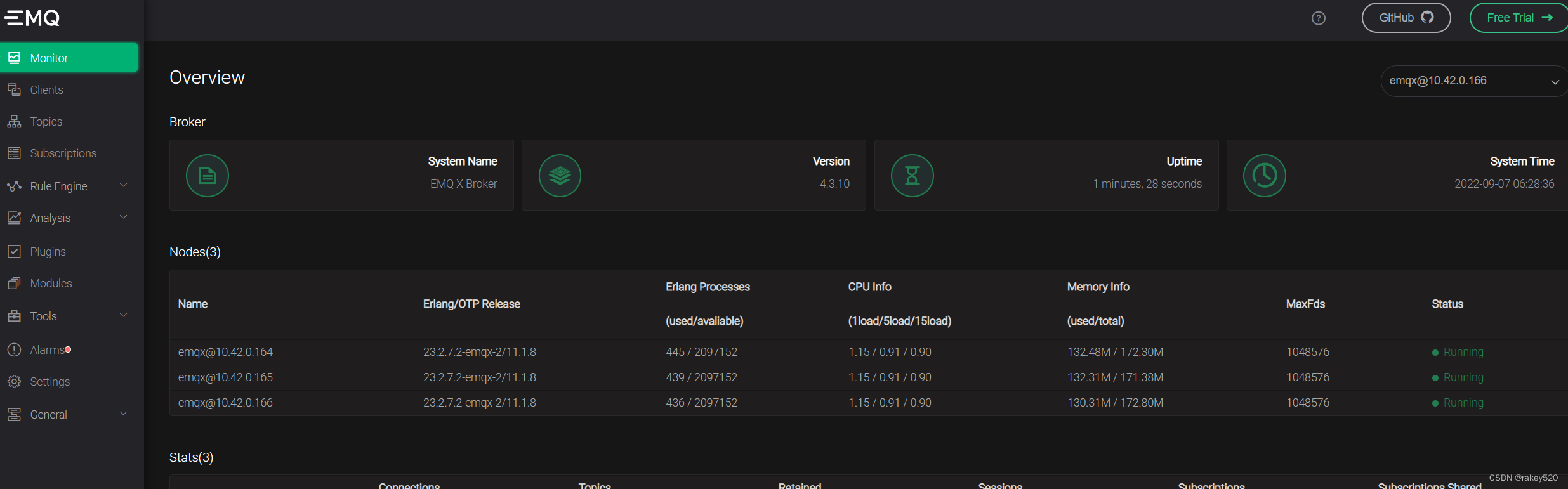 K8s部署EMQX集群_emqx构建集群失败-CSDN博客
