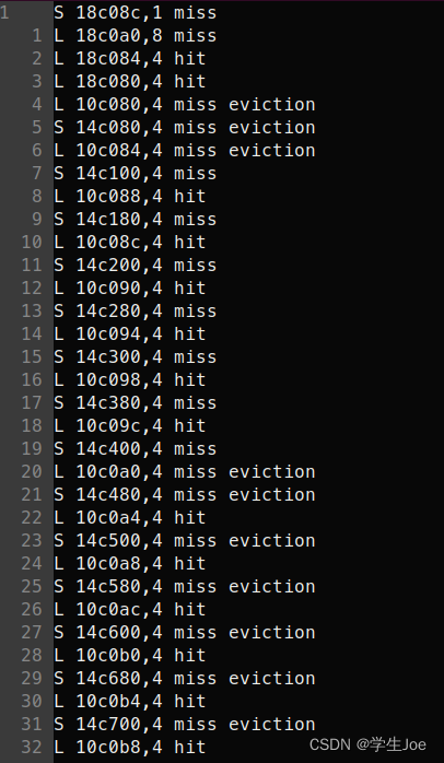 [CSAPP]lab4, Cache lab记录