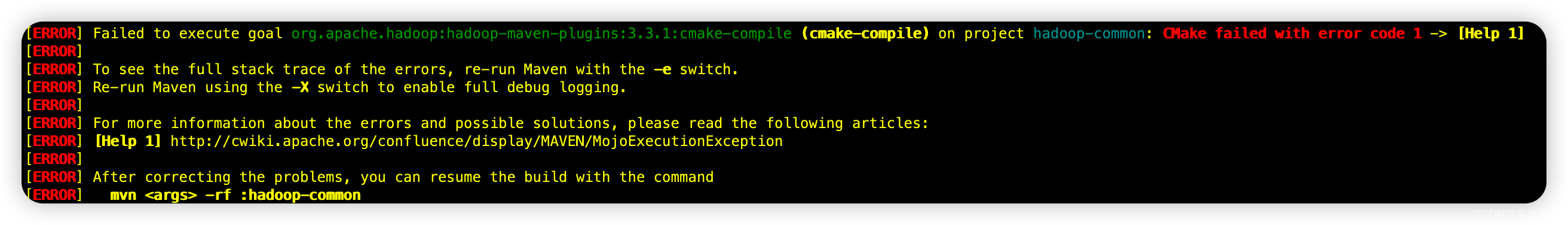 源码编译 - hadoop3.31-CSDN博客