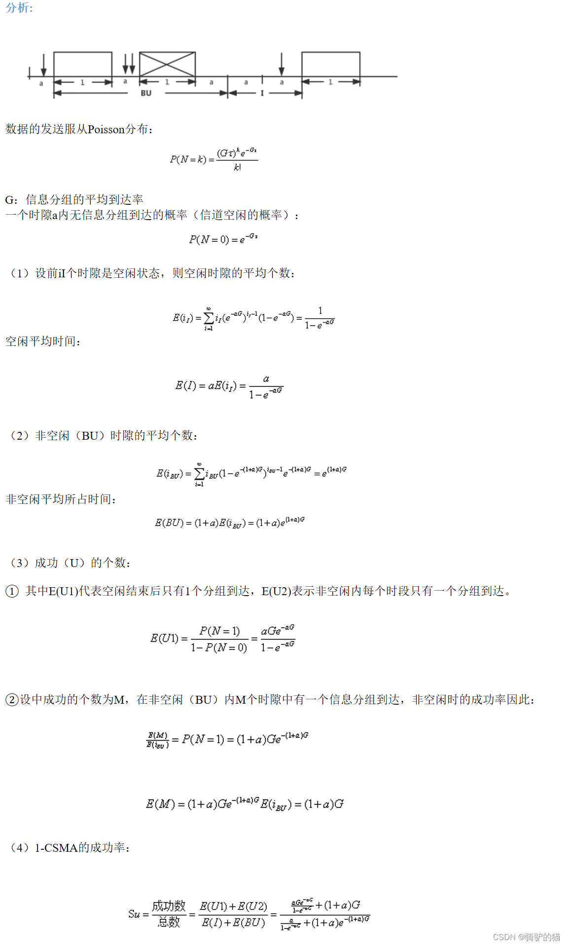 Matlab Csmacapure Aloha时隙aloha协议性能对比分析仿真aloha的吞吐量是如何推导 Csdn博客