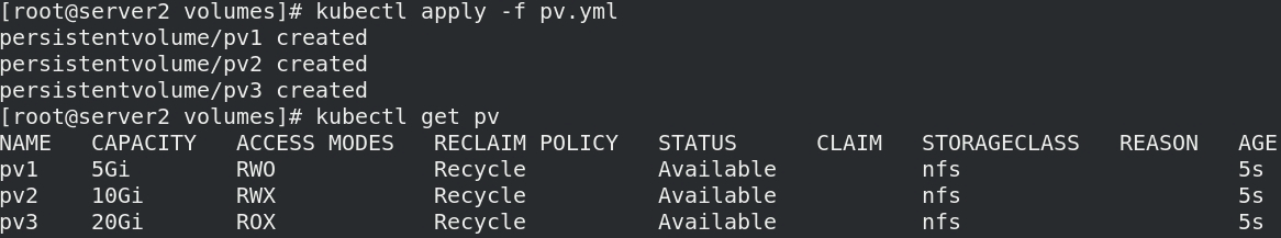 【k8s】k8s存储之持久卷(pv)、持久卷声明(pvc)、nfs持久化存储示例_pv 和 nfs 的区别-CSDN博客