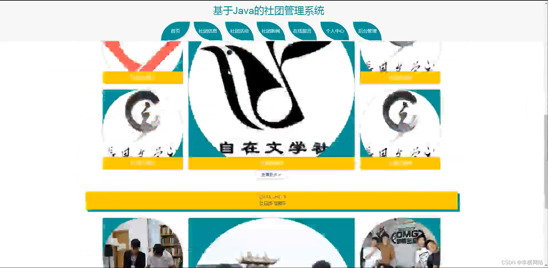 附源码 Javassm计算机毕业设计基于java的社团管理系统m9982源码程序数据库部署 Csdn博客 