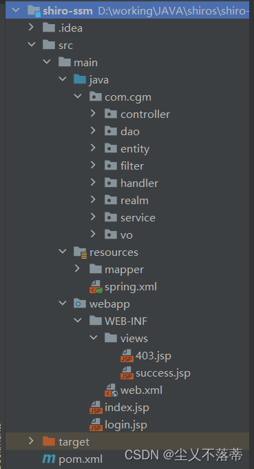 ssm整合shiro-CSDN博客