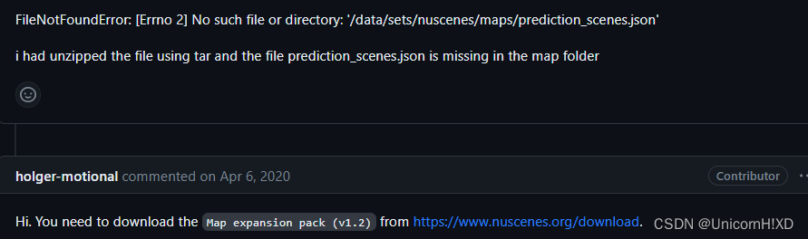 nuScenes 数据集使用正解(附 nuScenes prediction tutorial 讲解)_map expansion pack (v1.3)-CSDN博客