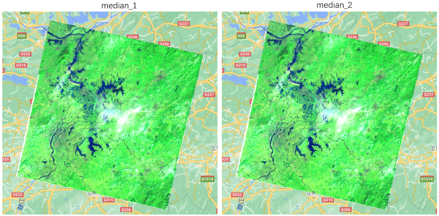 GEE：两种遥感影像的中值合成方法_gee landsat中值合成-CSDN博客
