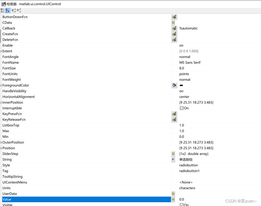 Matlab Gui笔记 三 单选按钮的使用 Matlab单选框怎么用 Csdn博客