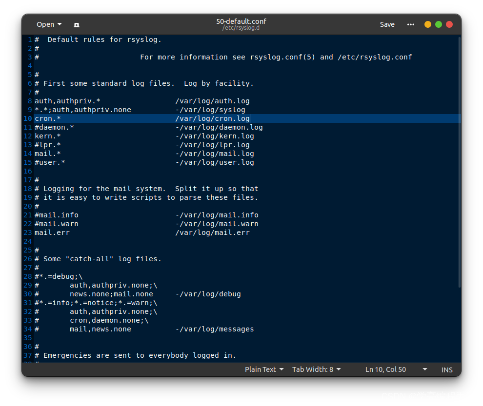 linux ubuntu22.04开启cron日志_ubuntu 22.04 cron 日志-CSDN博客