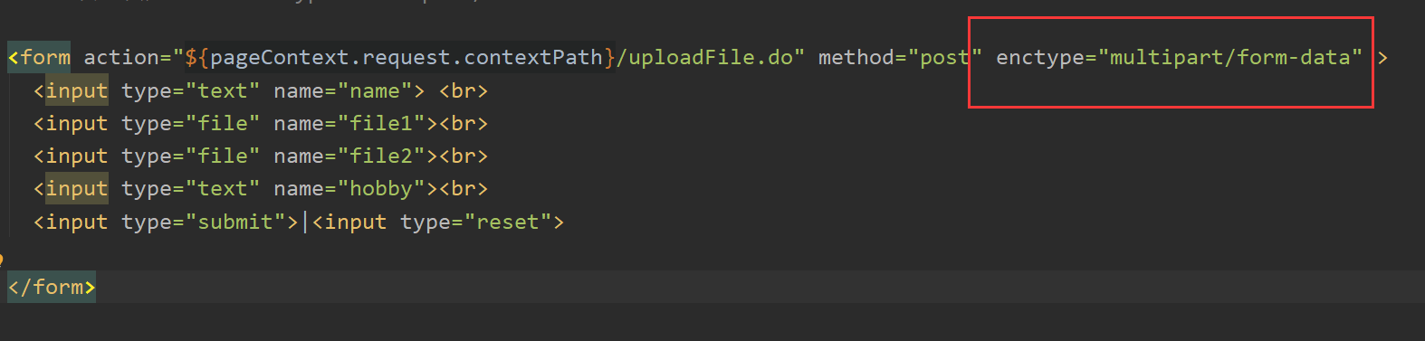 解决web文件上传 the request doesn‘t contain a multipart/form-data or multipart/mixed stream, content ...