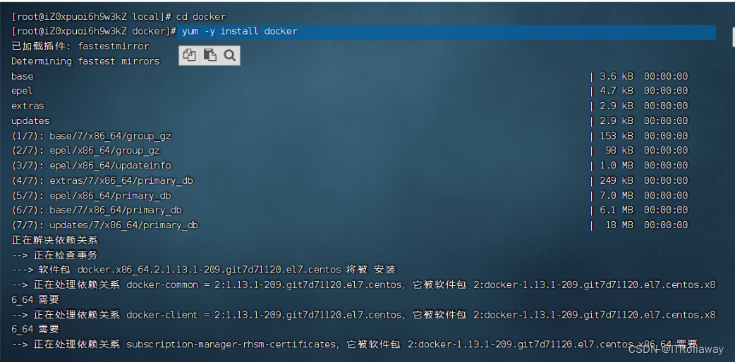 Linux安装docker Csdn博客