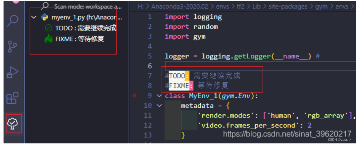 vscode 自定义 todoTree配置 TODO FIXME BUG TAG FEATURE 等配置_todo bug fixme-CSDN博客