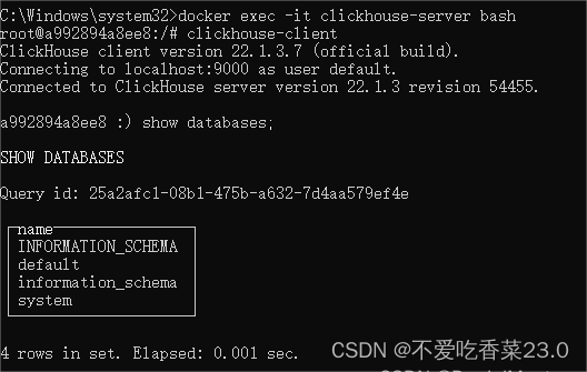 windows11下安装ClickHouse教程（详细版）_windows安装clickhouse-CSDN博客