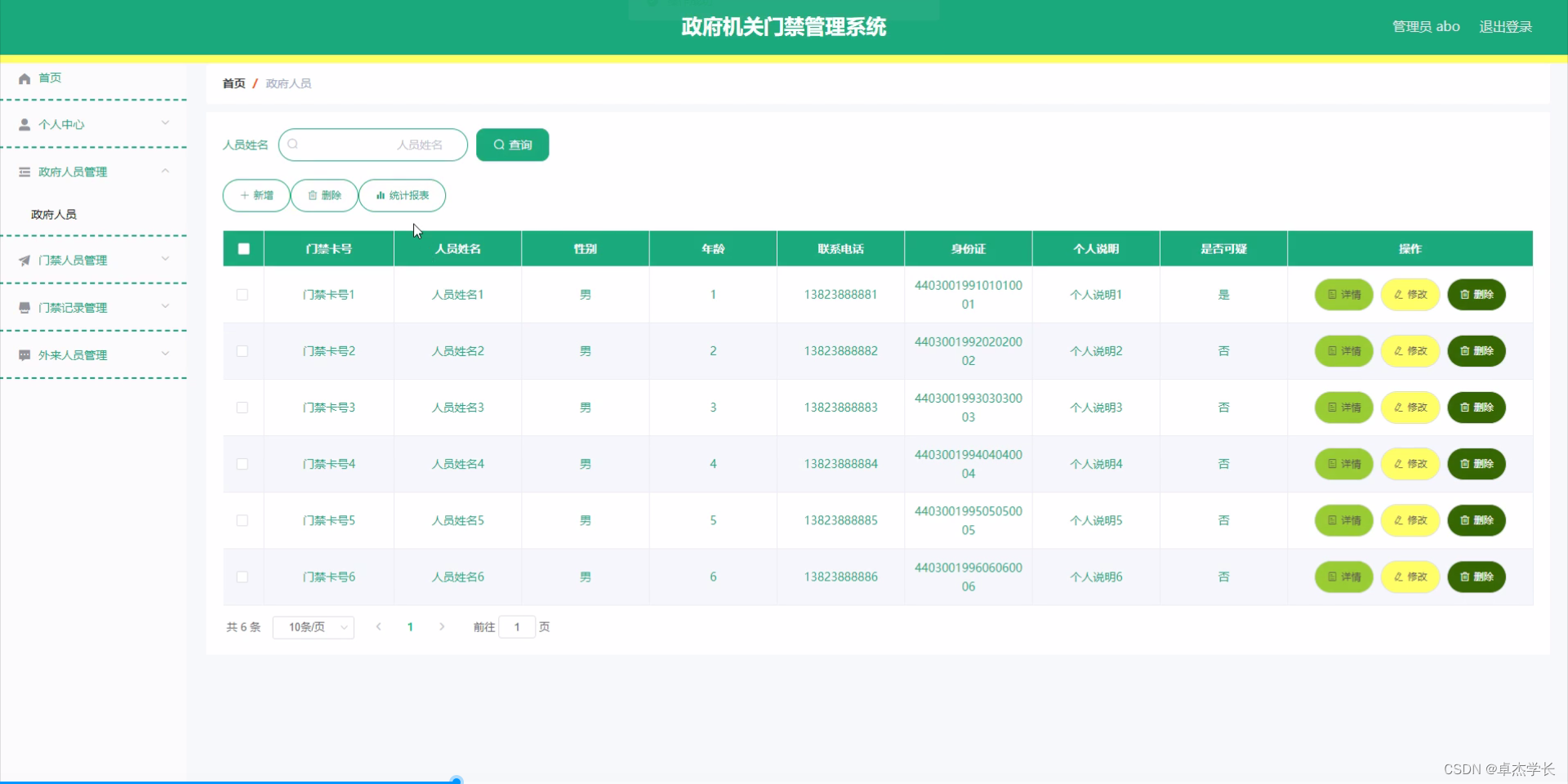 Java毕设项目政府机关门禁管理系统计算机（附源码系统数据库lw）java毕业设计项目门禁系统 Csdn博客