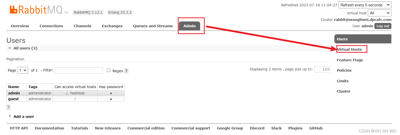 Rabbitmq发送消息，回调方法，查看是否进入交换机以及队列rabbitmq的两个回调 Csdn博客