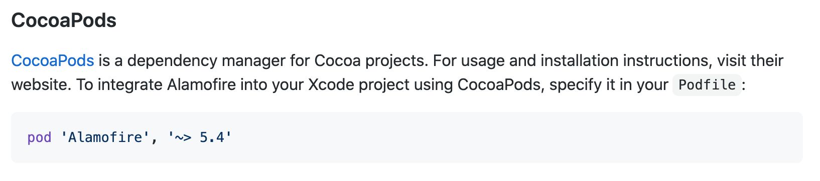 开源网络库Alamofire的安装及简单使用_alamofire 安装-CSDN博客