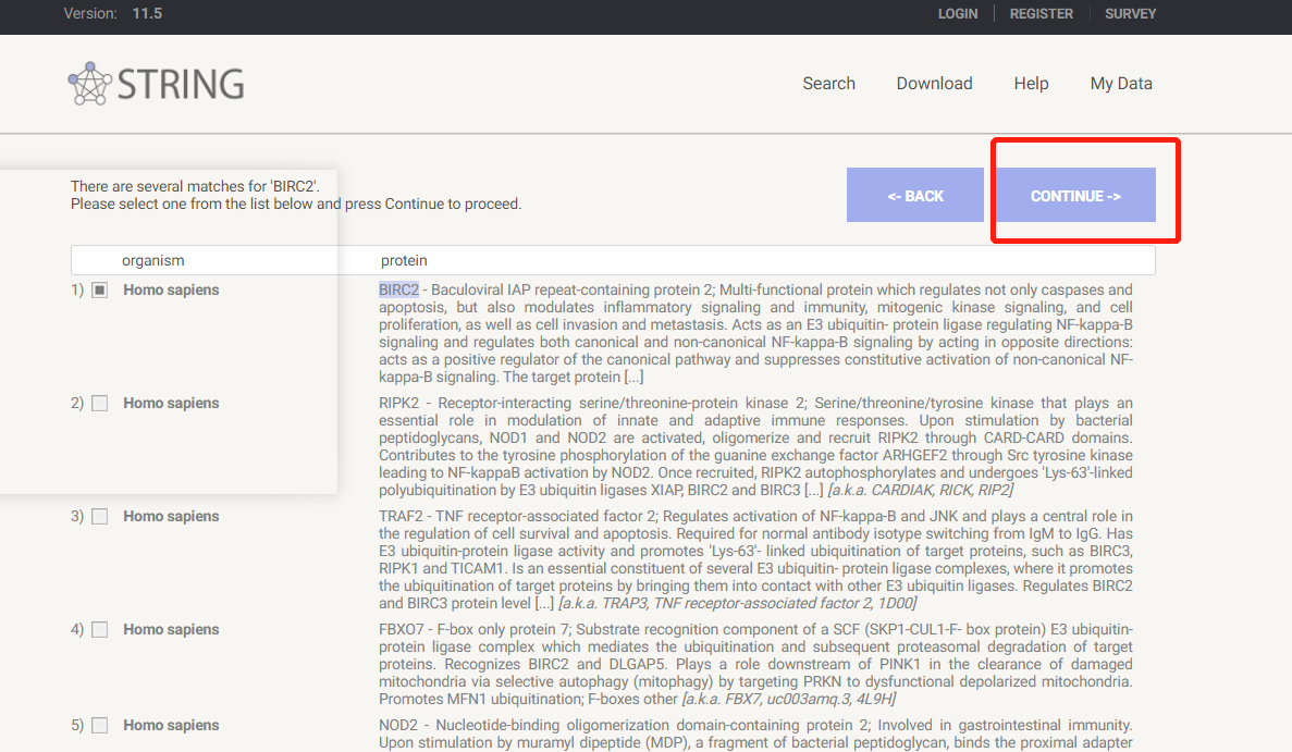 分享一个蛋白互作网站——String （一）_string database-CSDN博客