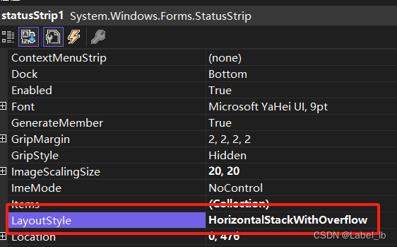 C# Winform中statusStrip控件的使用-CSDN博客