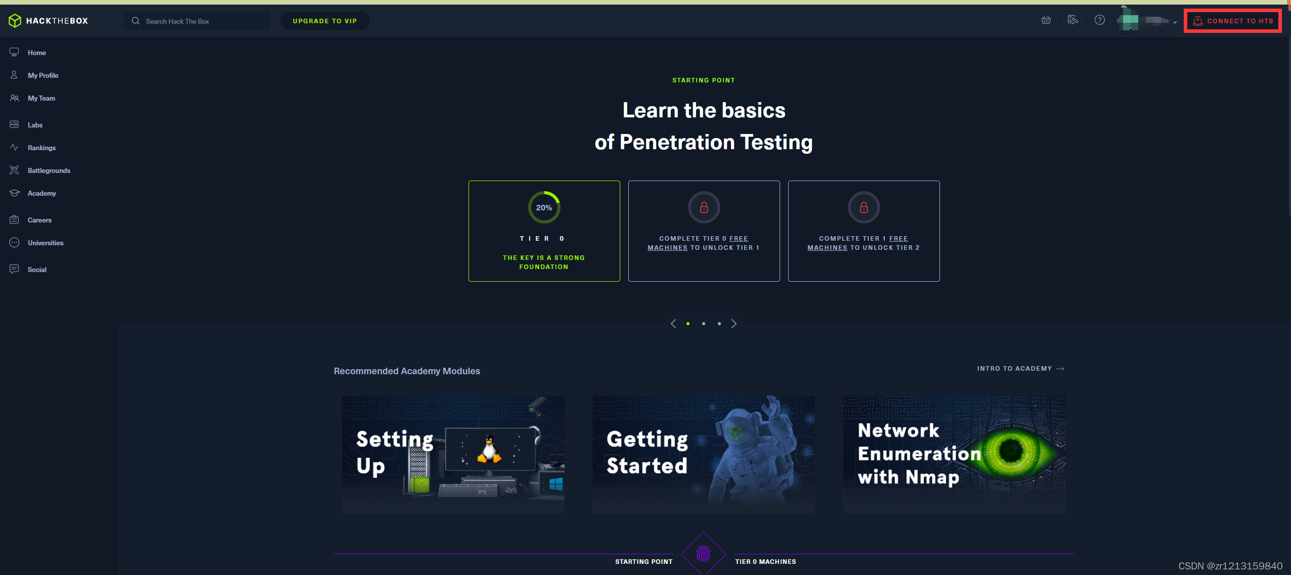 连接hack The Box教程hack The Box连接 Csdn博客