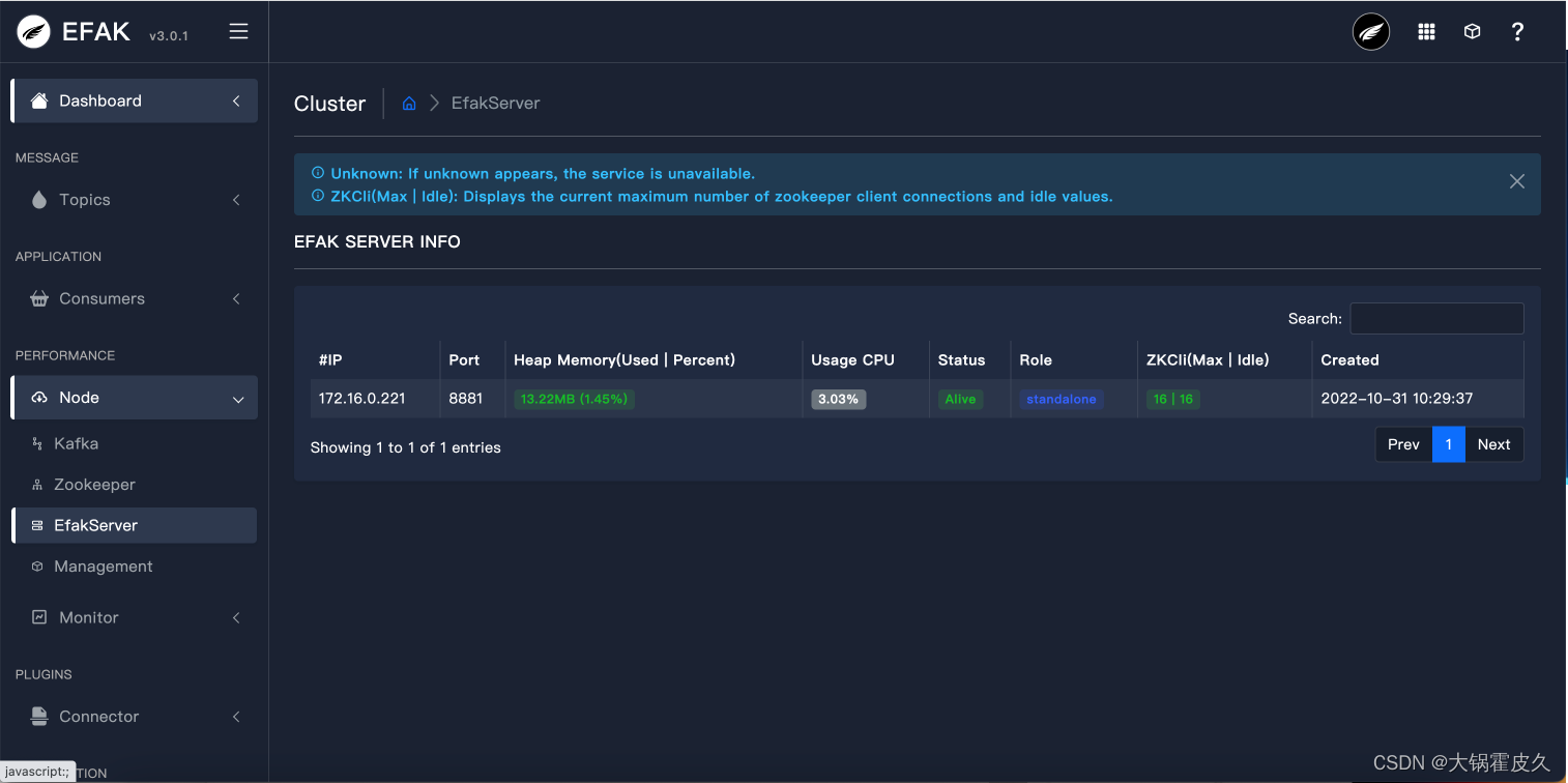 【Centos】EFAK（kafka-eagle）对ZK、Kafka可视化管理工具容器化安装与配置_eagle kafka中文设置-CSDN博客