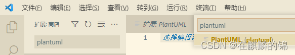 vscode之plantUML流程图_plantuml导出图片-CSDN博客