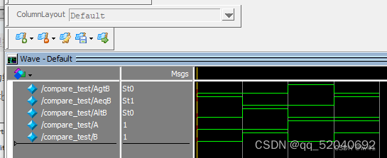 Verilog一位数比较器的三种语言描述一位数值比较器verilog Csdn博客
