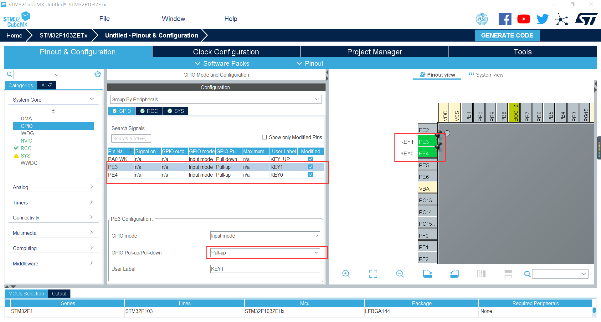 【STM32】标准库与HAL库对照学习教程外设篇--按键控制_stm32hal modbus 按键-CSDN博客