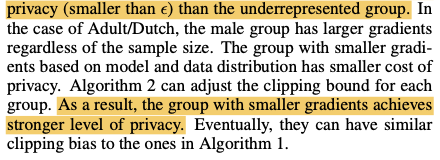 Removing Disparate Impact of Differentially Private Stochastic Gradient Descent on Model ...