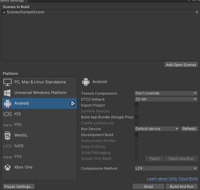 MRTK发布到android设备之2-CSDN博客