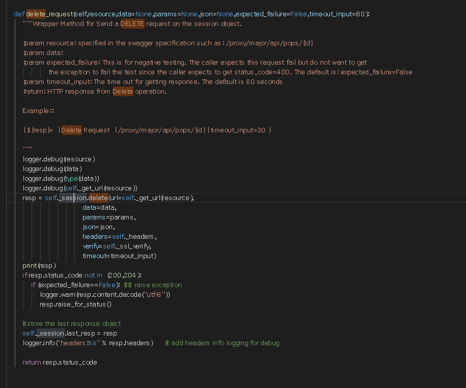 robotframwork-requests库报错TypeError: ‘int‘ object is not iterable ...