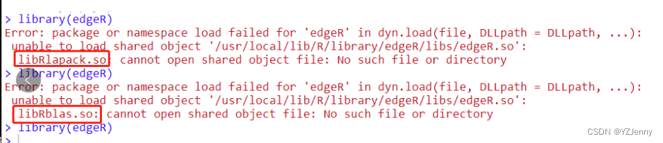 ubuntu安装R包时出现libxxx.so：cannot open shared object file: No such file or directory_librockeyarm.so ...