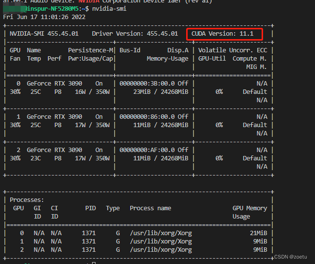 【pytorch】远程服务器搭建深度学习环境miniconda3+cuda11.1+cudnn+pytorch_miniconda wget-CSDN博客