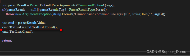 C# 使用CommandLine后出现：Collection is read-only问题_the service collection cannot be modified because ...