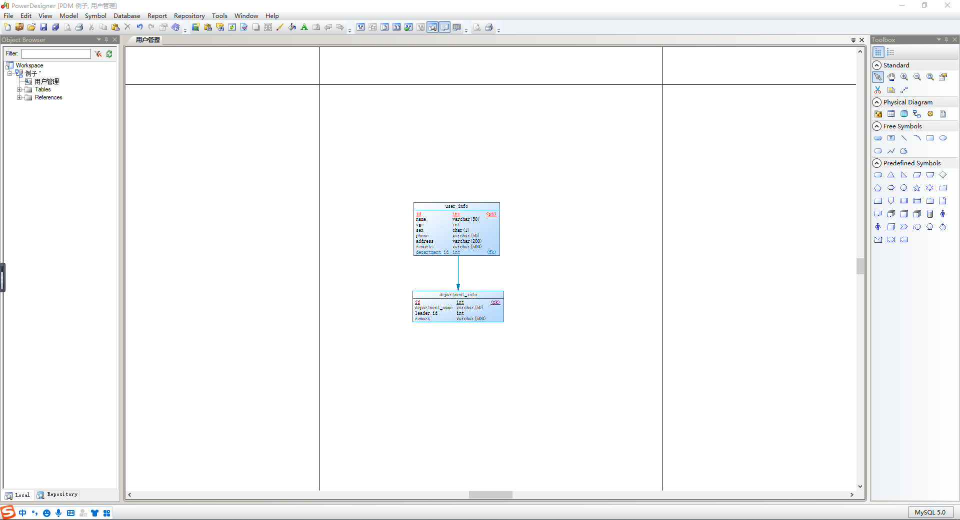 使用PowerDesigner整理PDM_powerdesigner pdm-CSDN博客