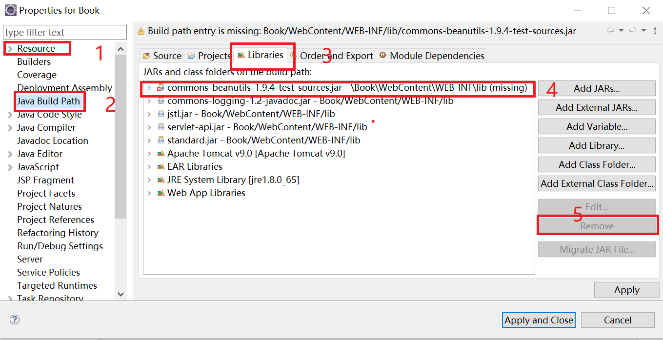 在eclipse中出现project ‘xxx‘ Is Missing Required Library ‘xxxxjar‘，jar包冲突，方法如下：logisim显示the 