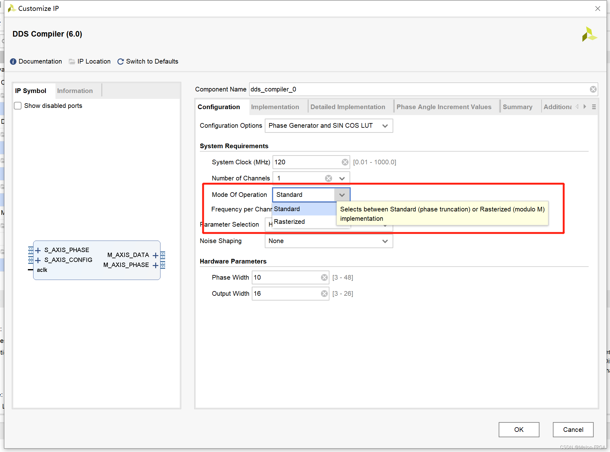 Xilinx LogiCORE IP 系列教程（一）DDS Compiler v6.0 详细介绍、配置与仿真_xilinx dds-CSDN博客