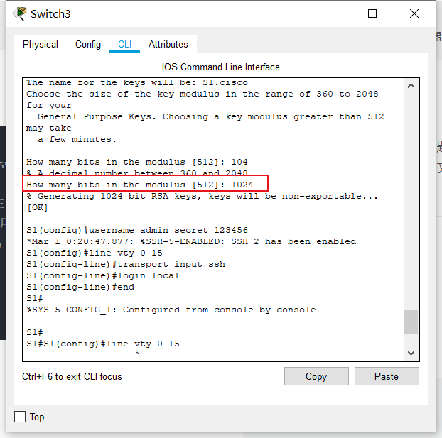 packet tracer配置ssh、telnet_cisco packet tracer ssh telnet 配置-CSDN博客