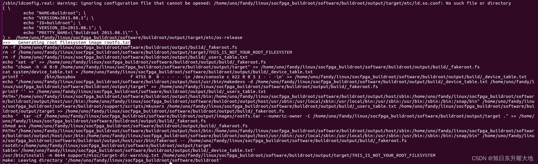 Altera FPGA SoC Root Filesystem编译步骤_atlera fpga 多个模块 编译-CSDN博客