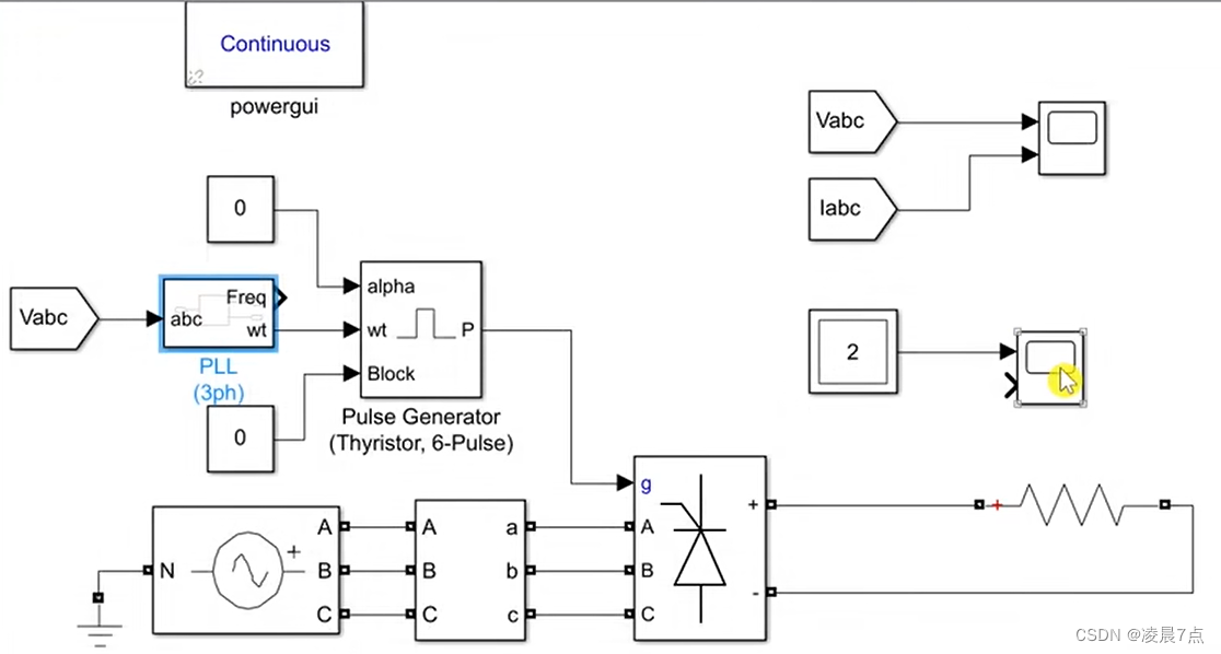 电力电子simulink练习04：三相_桥式_整流_电路改进_simulink电路仿真题目-CSDN博客