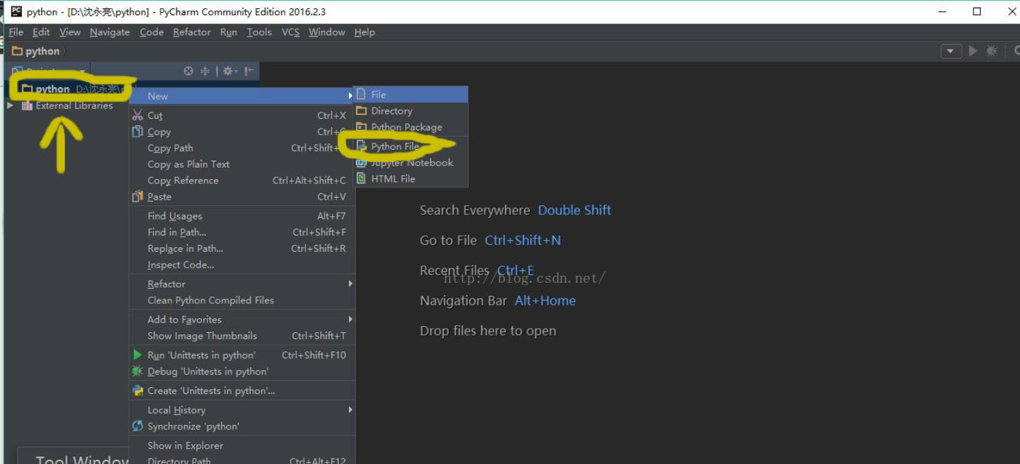 Pycharm及python安装详细教程_python pycharm-CSDN博客
