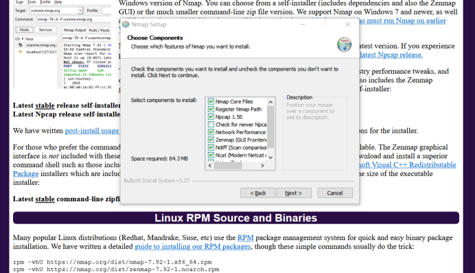 Nmap安装过程_pc 安装nmp-CSDN博客