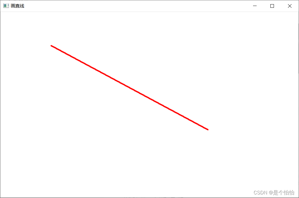 OpenGL鼠标交互 画直线_编写一个opengl程序,实现具有用户交互的画线算法。用户点击鼠标左键,确定直线段的-CSDN博客