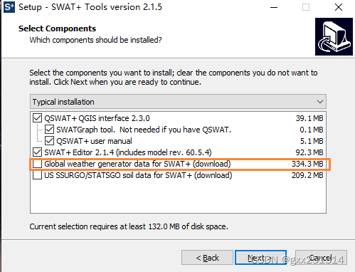 SWAT+水文模型安装_swat安装-CSDN博客